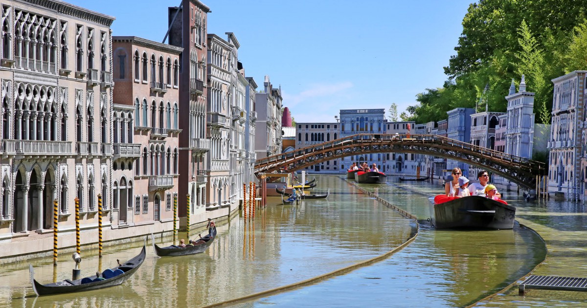Venice only 5 times smaller than the original